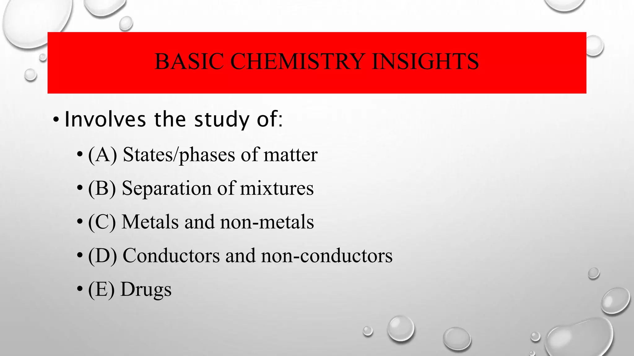 Introduction to Chemistry | PPTX