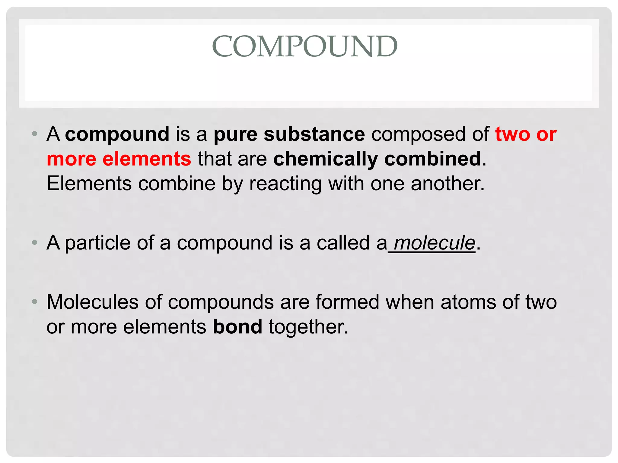 Introduction to chemistry | PPTX