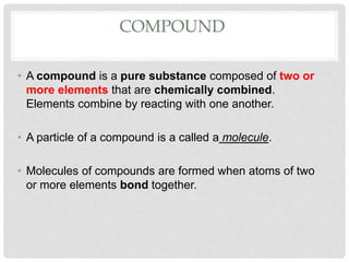 Introduction to chemistry | PPTX