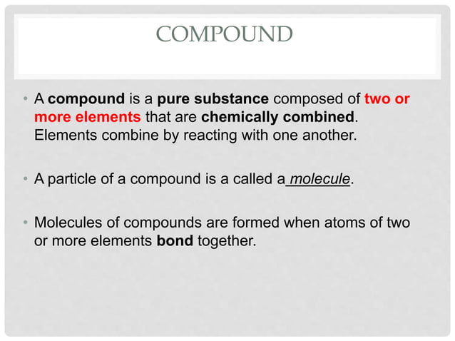 Introduction to chemistry | PPTX