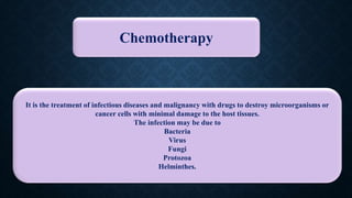 Introduction to chemotherapy.pptx....... | PPTX