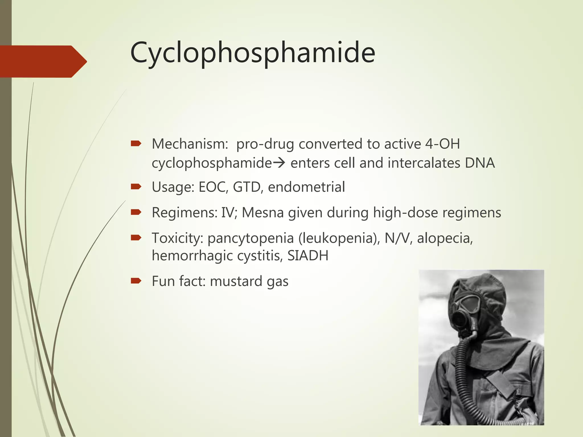 Introduction to Chemotherapy in a Gyn/Onc Context | PPTX
