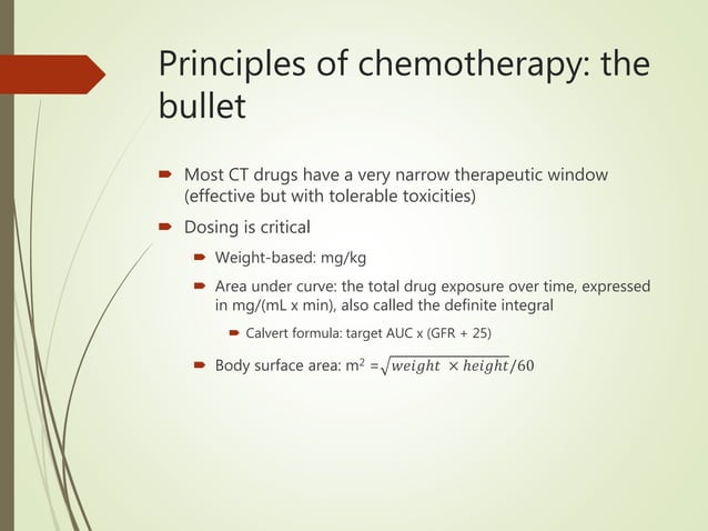 Introduction to Chemotherapy in a Gyn/Onc Context | PPTX