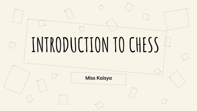 Introduction to chess theory | PPTX | Board Games and Puzzles | Games ...