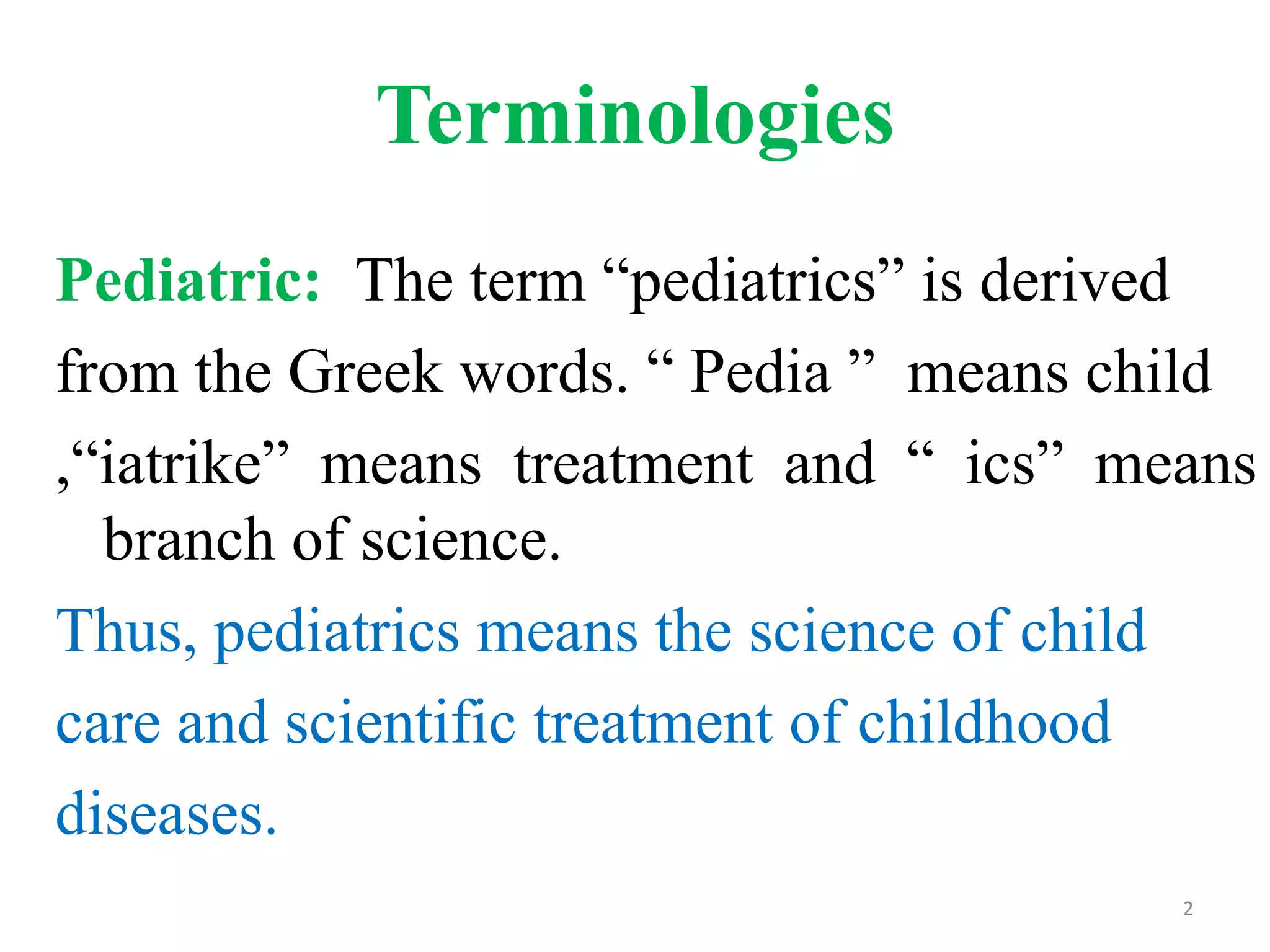 Introduction to Child Health and Child Health Nursing [Autosaved ...
