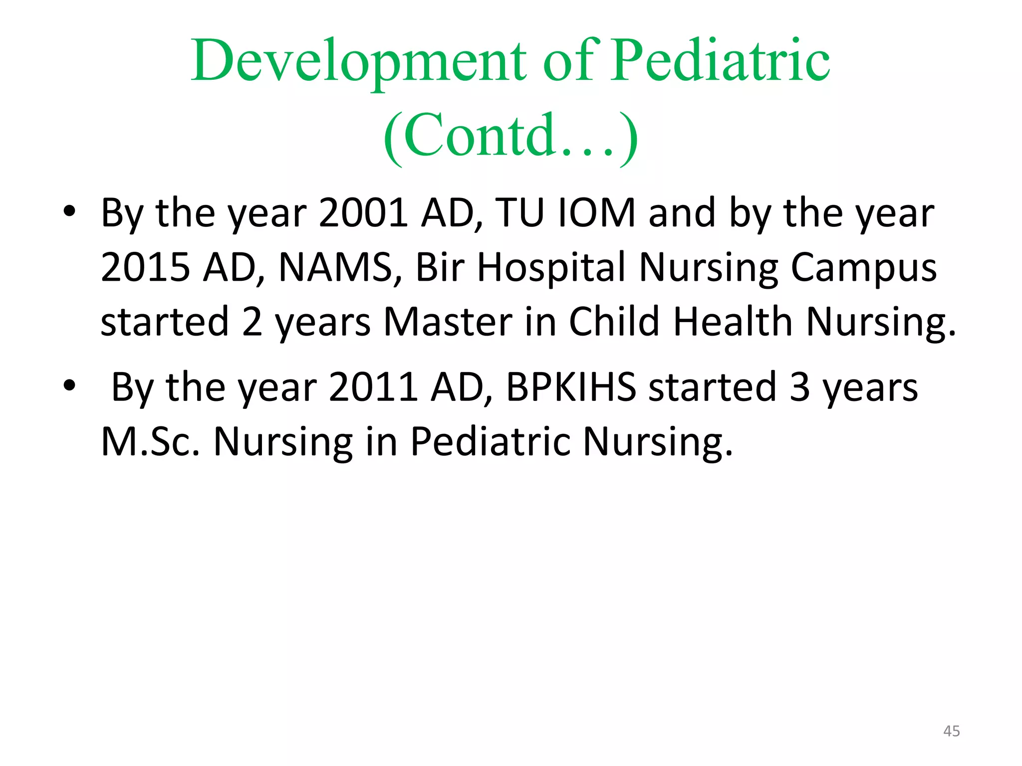 Introduction to Child Health and Child Health Nursing [Autosaved ...