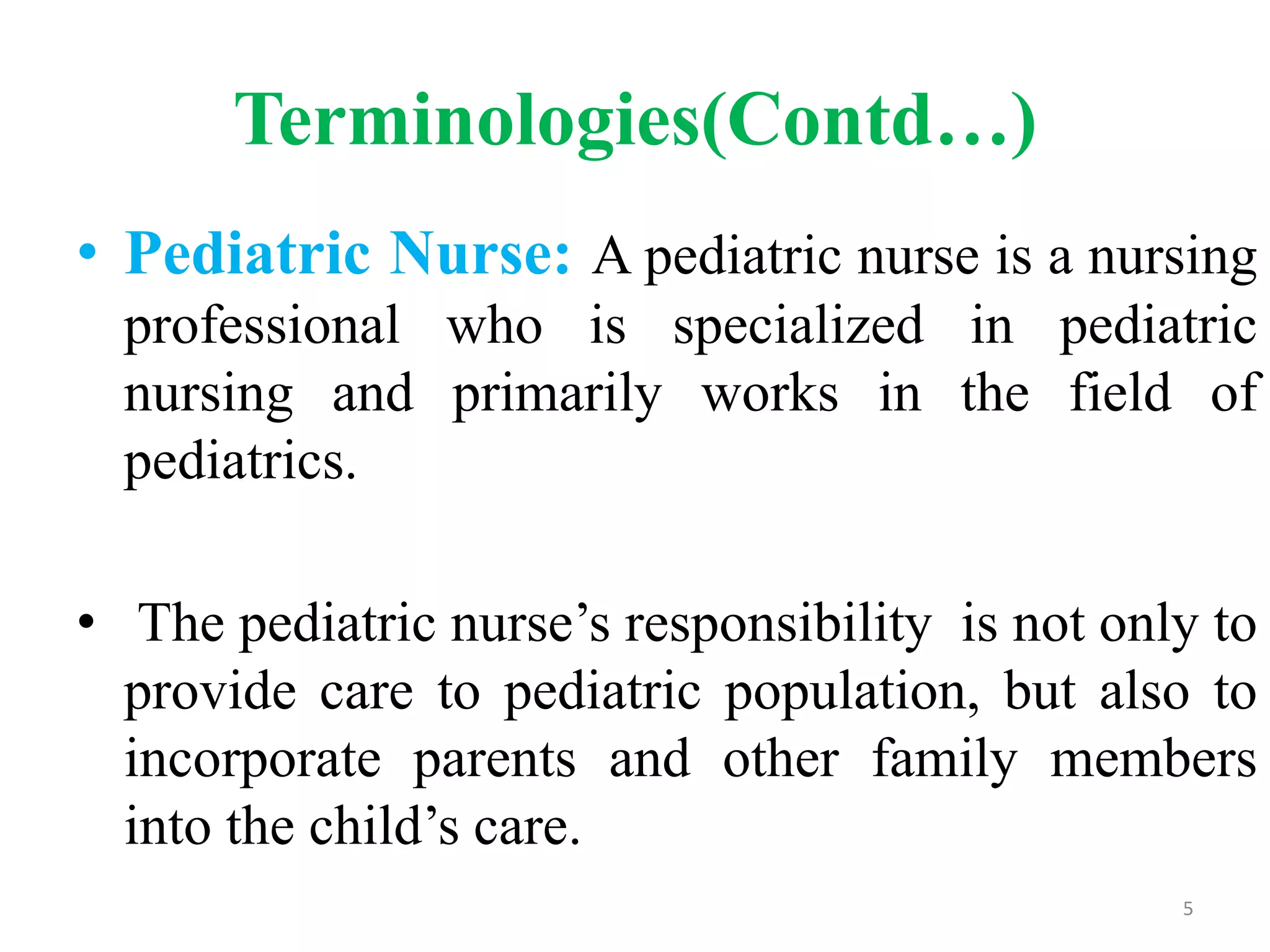 Introduction to Child Health and Child Health Nursing [Autosaved ...