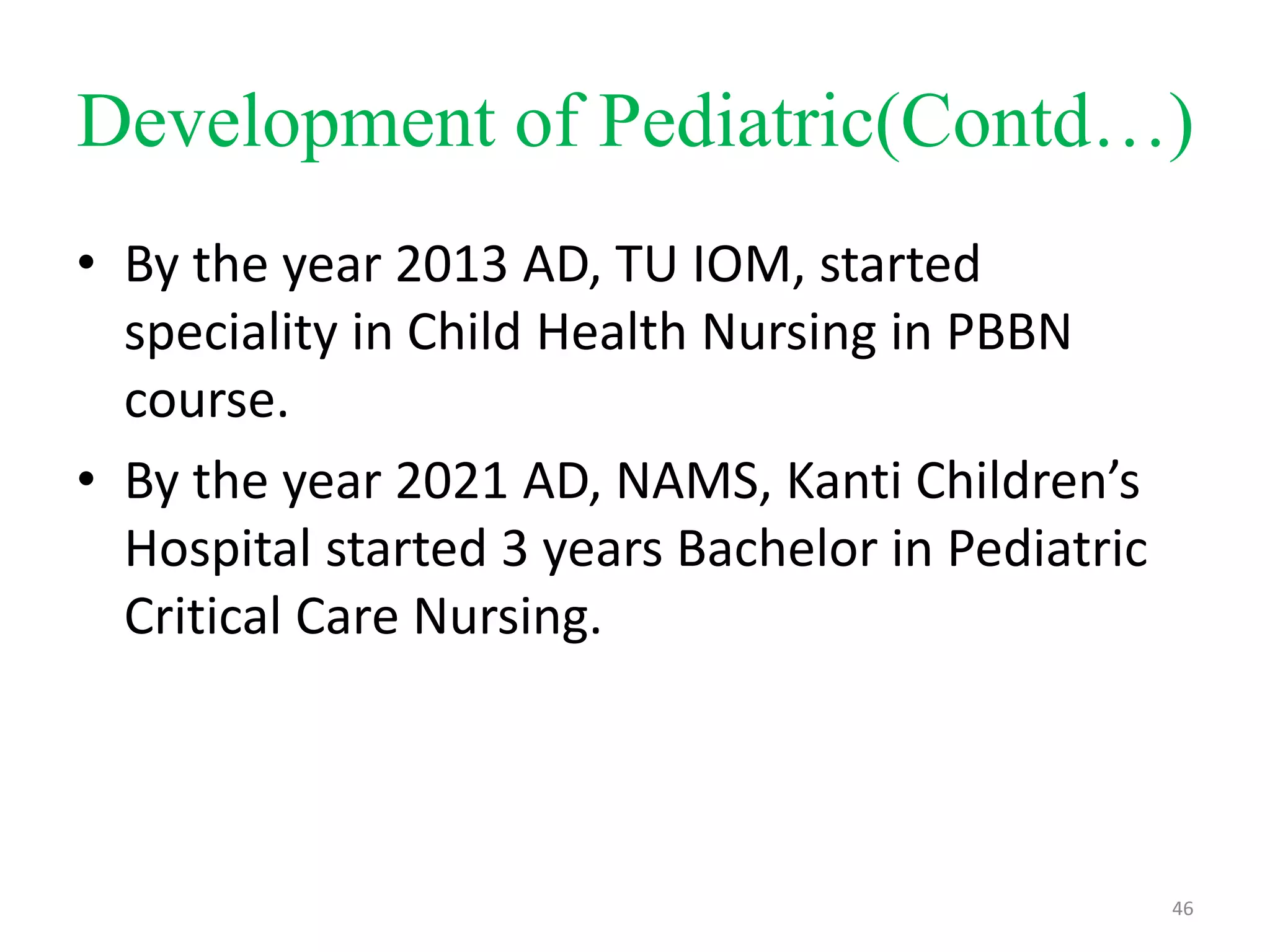 Introduction to Child Health and Child Health Nursing [Autosaved ...