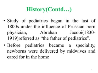 Introduction to Child Health and Child Health Nursing [Autosaved ...