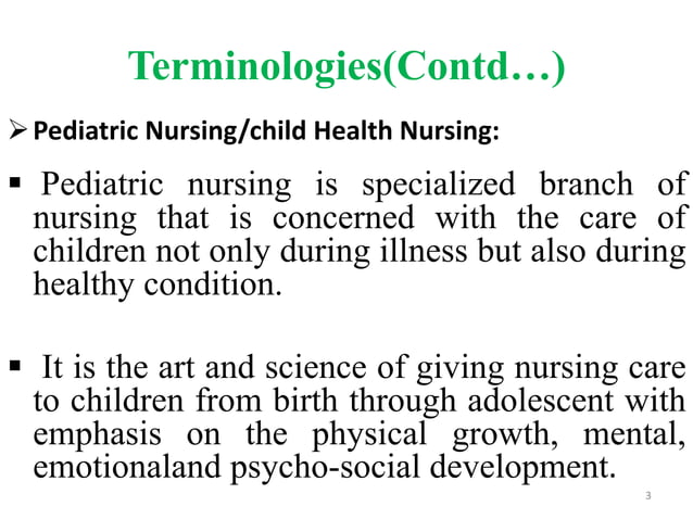 Introduction to Child Health and Child Health Nursing [Autosaved] - Copy.ppt | Daycare and Pre ...