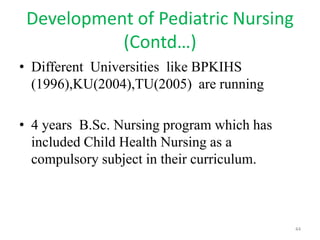 Introduction to Child Health and Child Health Nursing [Autosaved ...