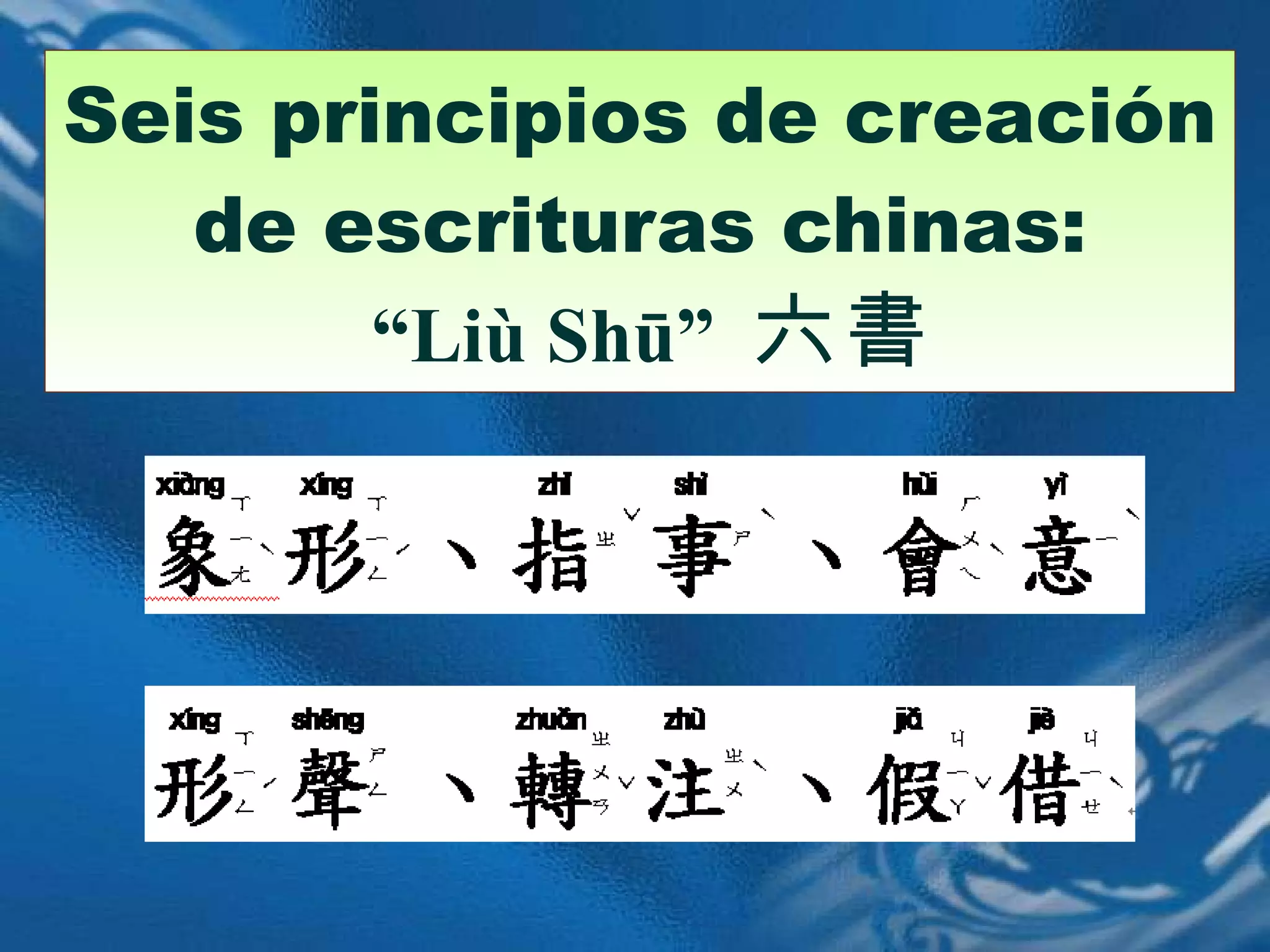 Introduction To Chinese Language Characters 華語文簡介 Yamila | PPT