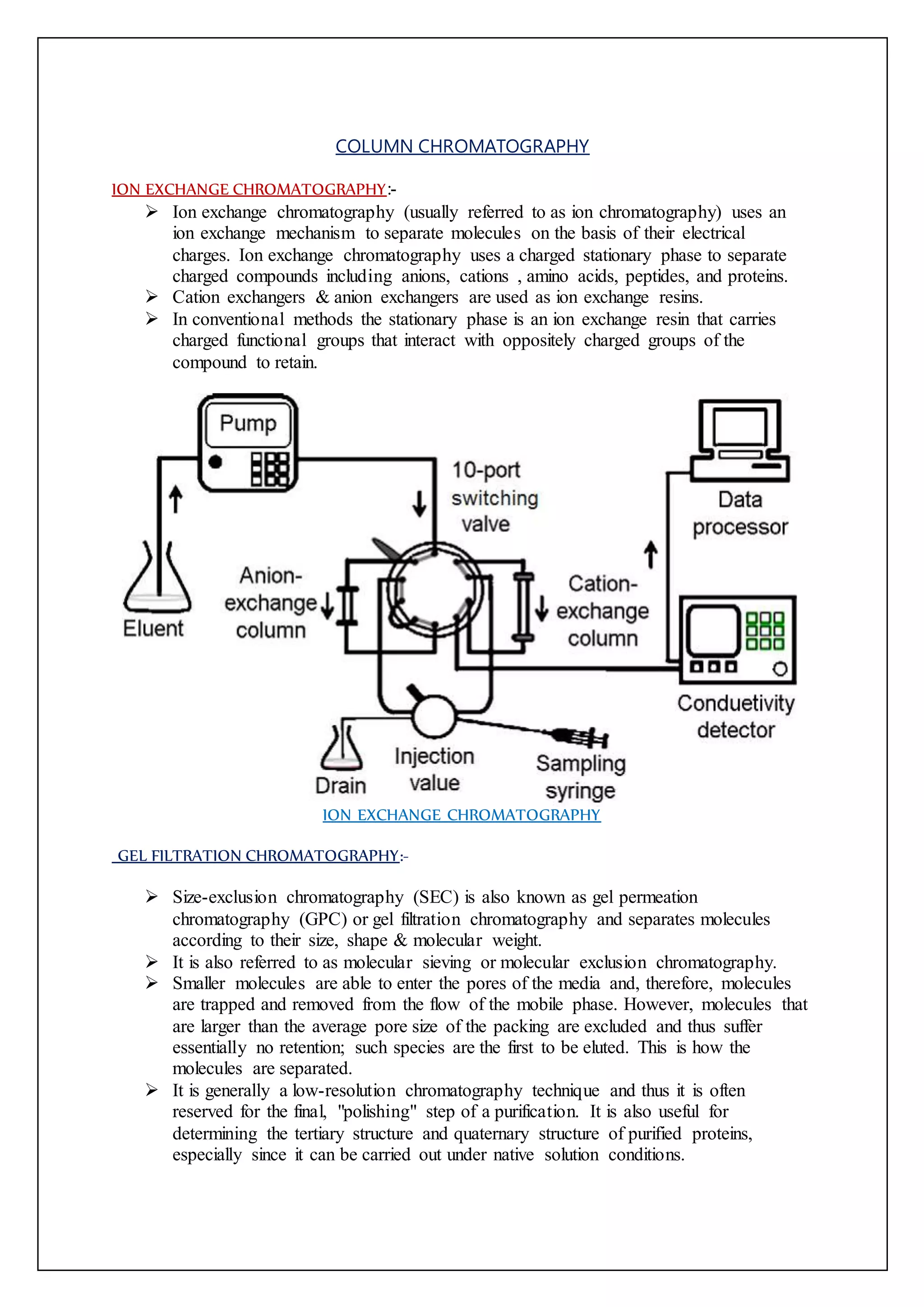 Introduction to chromatography | DOCX