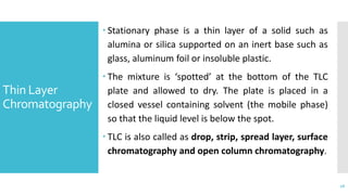 Introduction to chromatography and its applications 2 | PPTX