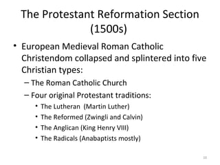 Introduction to church history practice | PPT