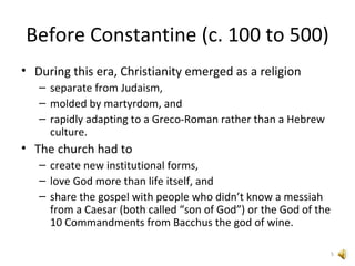 Introduction to church history practice | PPT