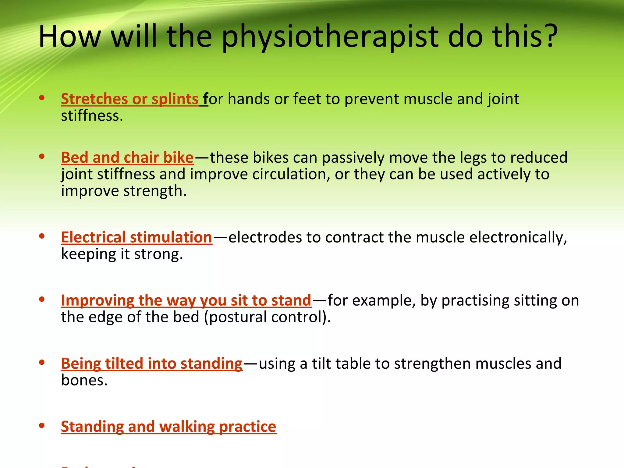 Introduction to cinical set up for physiotherapy students | PPT