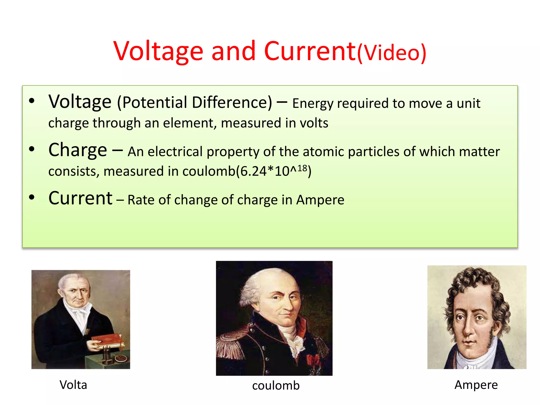 Introduction to circuit theory | PPTX