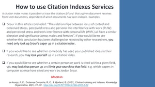 Introduction to Citation Indexing Services | PDF