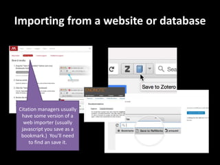 Introduction to Citation Management | PPTX