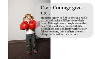 Introduction to Civic Courage | PDF