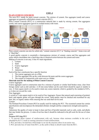 Introduction to Civil Engg. Unit-II.pdf