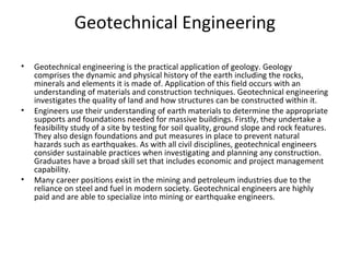 Introduction to civil engineering........... | PPT