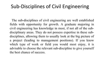 Introduction to civil engineering........... | PPT