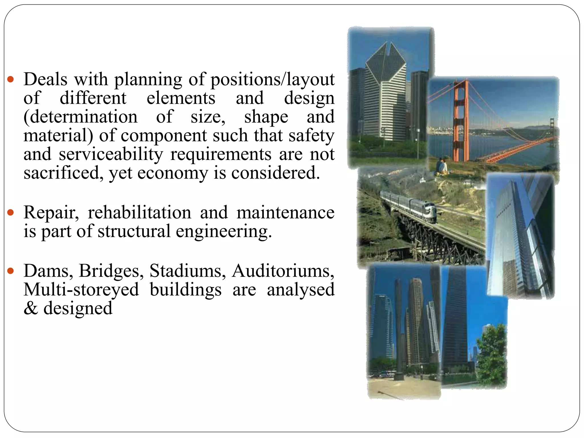Introduction to civil engineering | PPTX