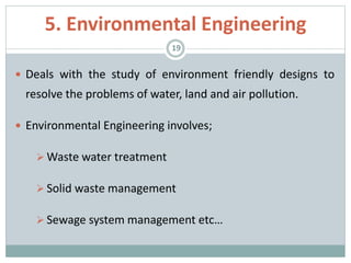 Introduction to Civil Engineering | PPTX
