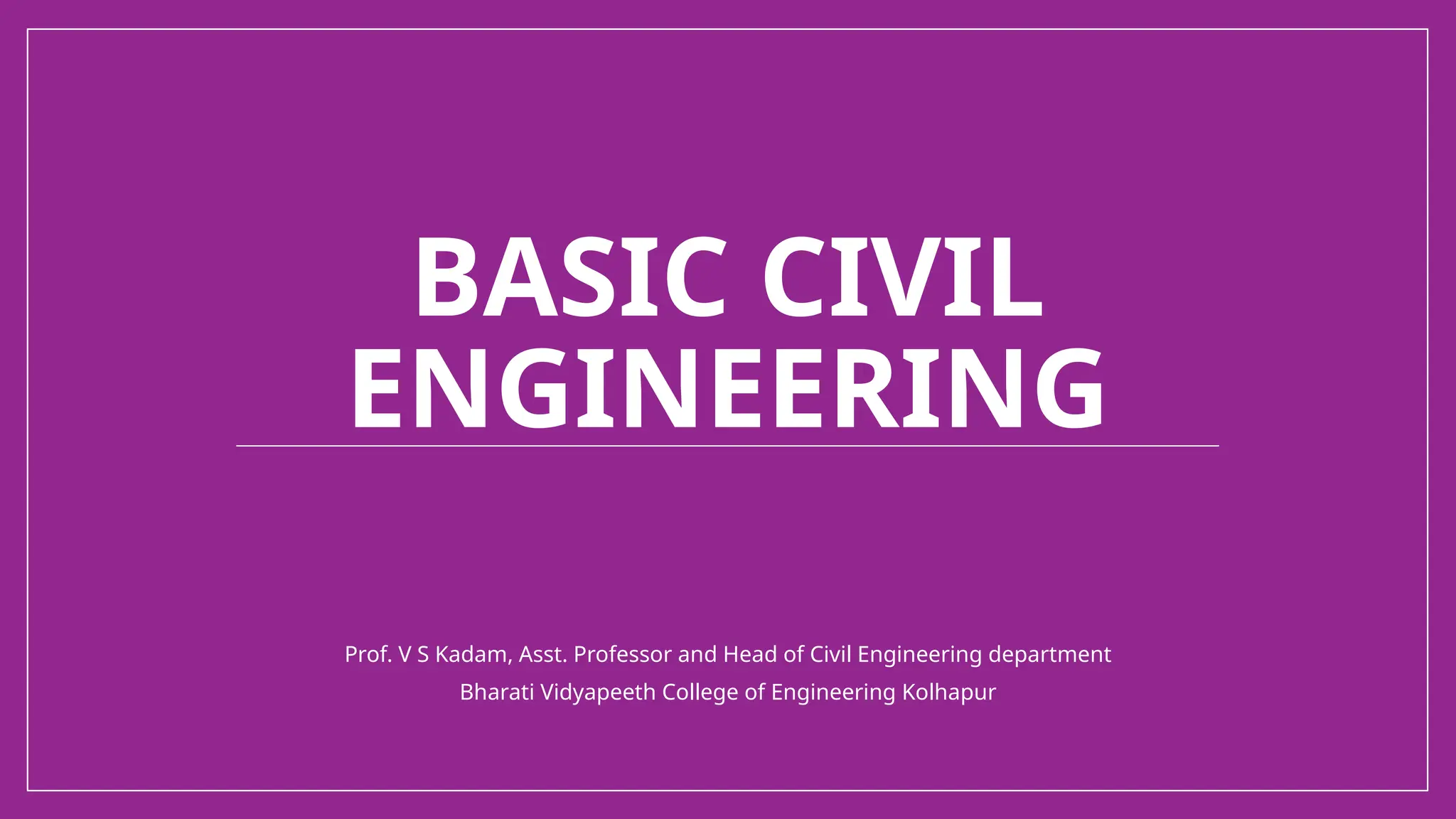 Introduction to Civil Engineering-Defination, Branches of civil ...