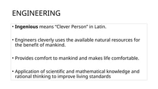 Introduction to Civil Engineering Lecture 01.pptx