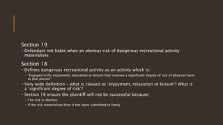 Introduction to Civil Obligations - Negligence | PPT