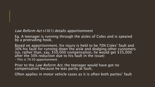 Introduction to Civil Obligations - Negligence | PPT