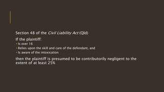 Introduction to Civil Obligations - Negligence | PPT