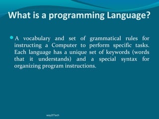 Introduction to c_language | PPT