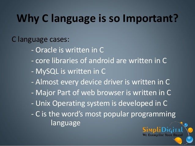 Introduction to c language | History of C language