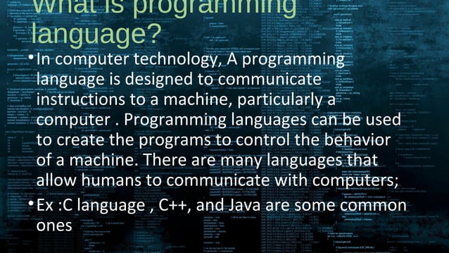 Introduction to c language by nitesh | PPT