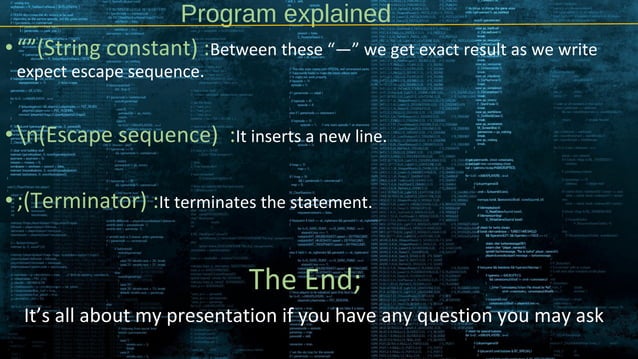 Introduction to c language by nitesh | PPT