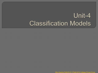 Introduction to Classification . pptx | PPT