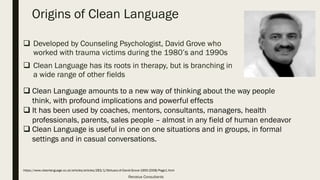 Introduction to Clean Language | PDF