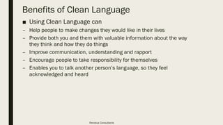 Introduction to Clean Language | PDF