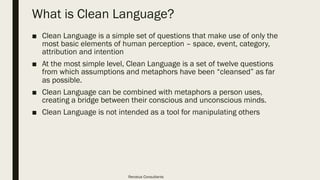 Introduction to Clean Language | PDF