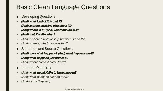 Introduction to Clean Language