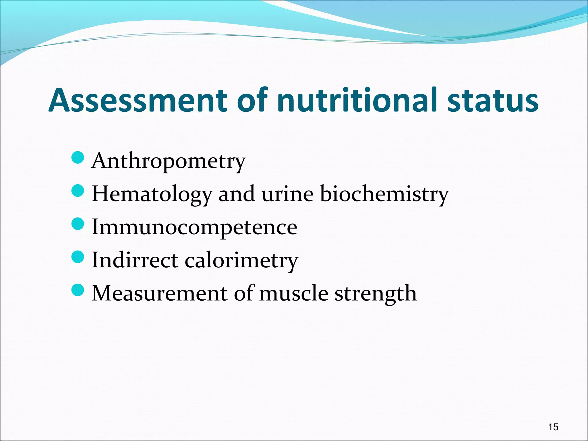Introduction to clinical nutrition | PPT