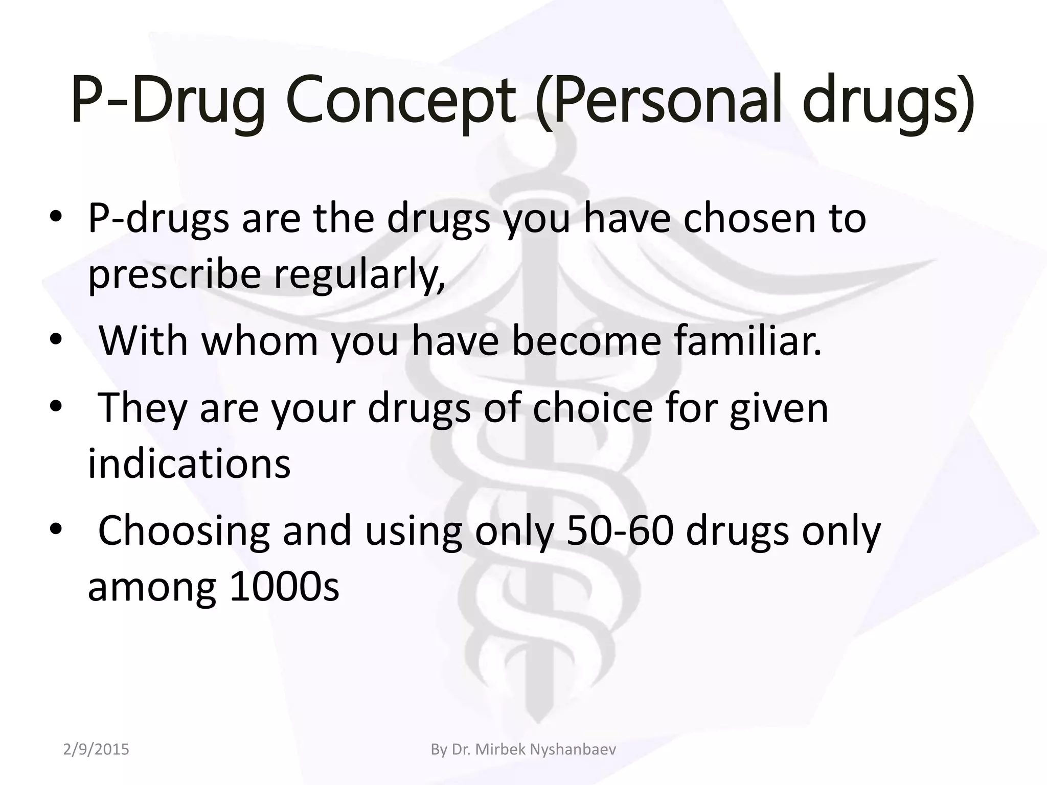 Introduction to clinical pharmacology (RUD) | PPTX
