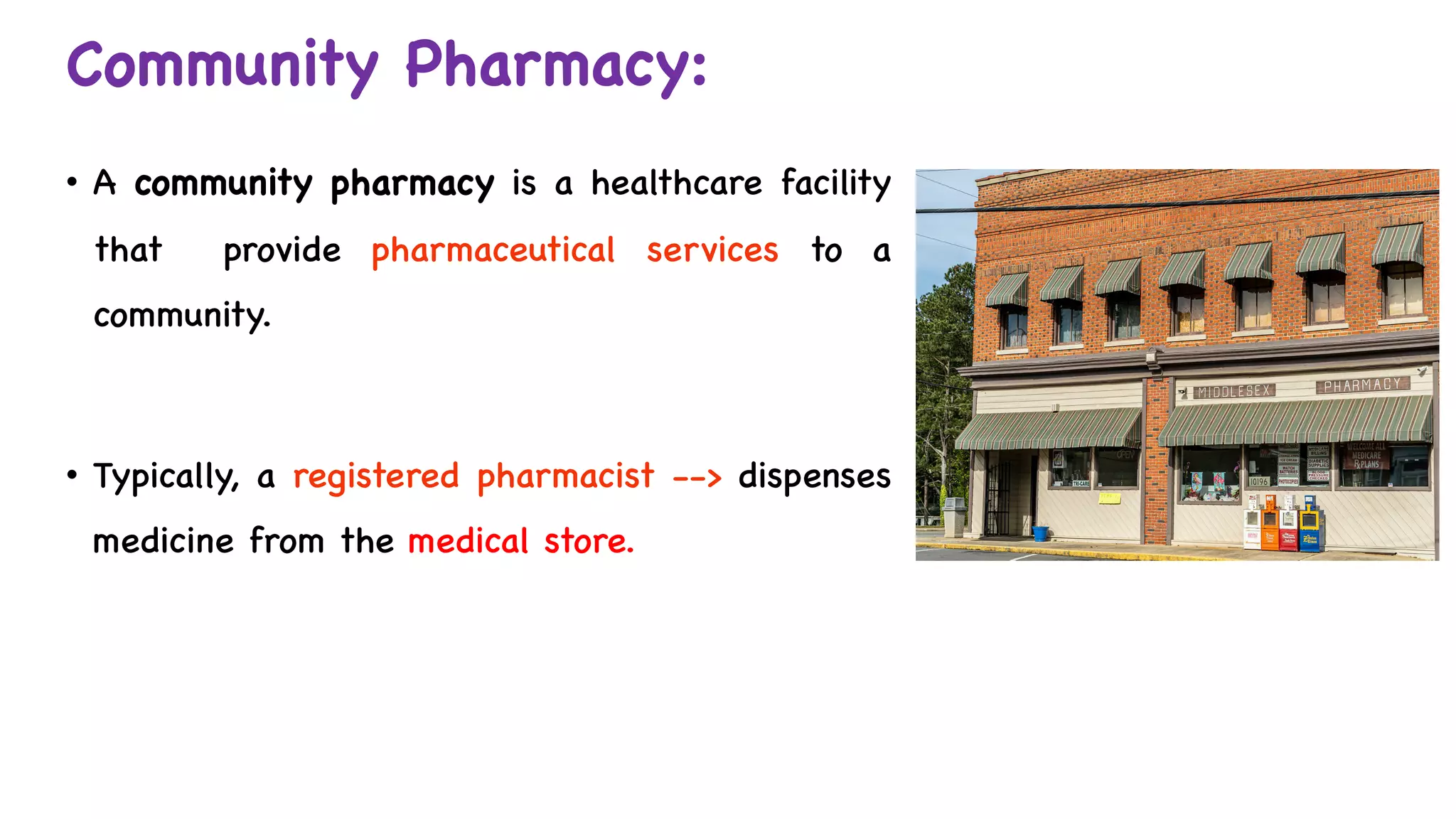 Introduction to clinical pharmacy | Hospital & Community Pharmacy ...