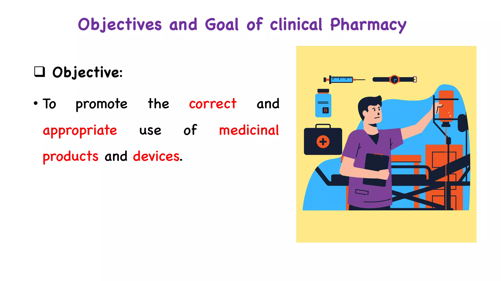 Introduction to clinical pharmacy | Hospital & Community Pharmacy ...
