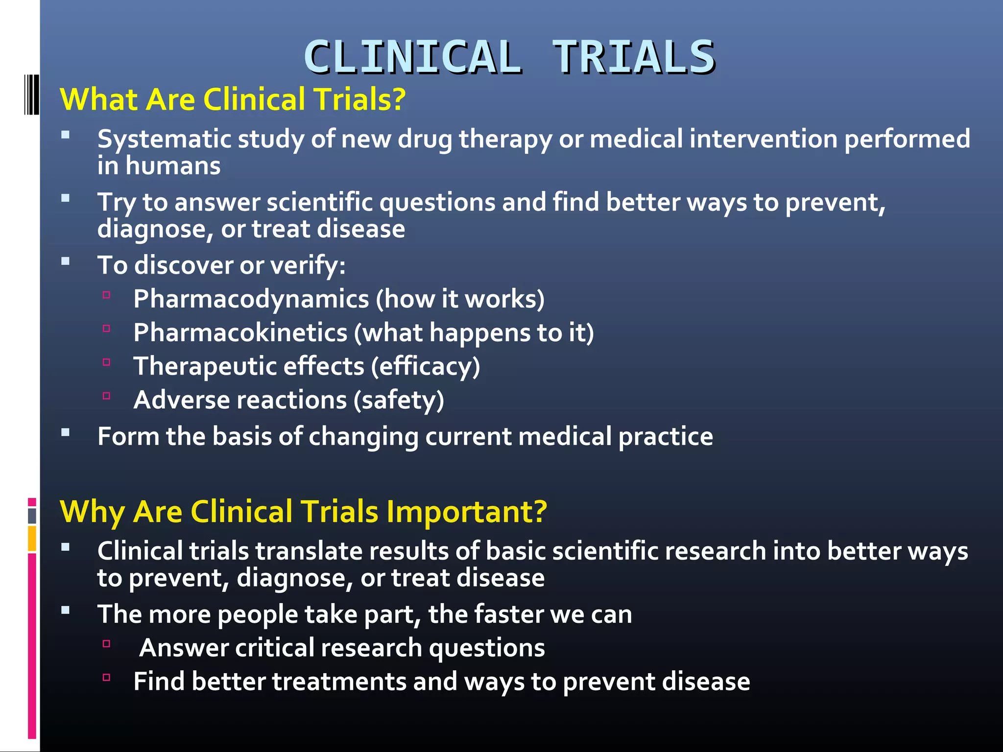 Introduction to clinical research | PPT