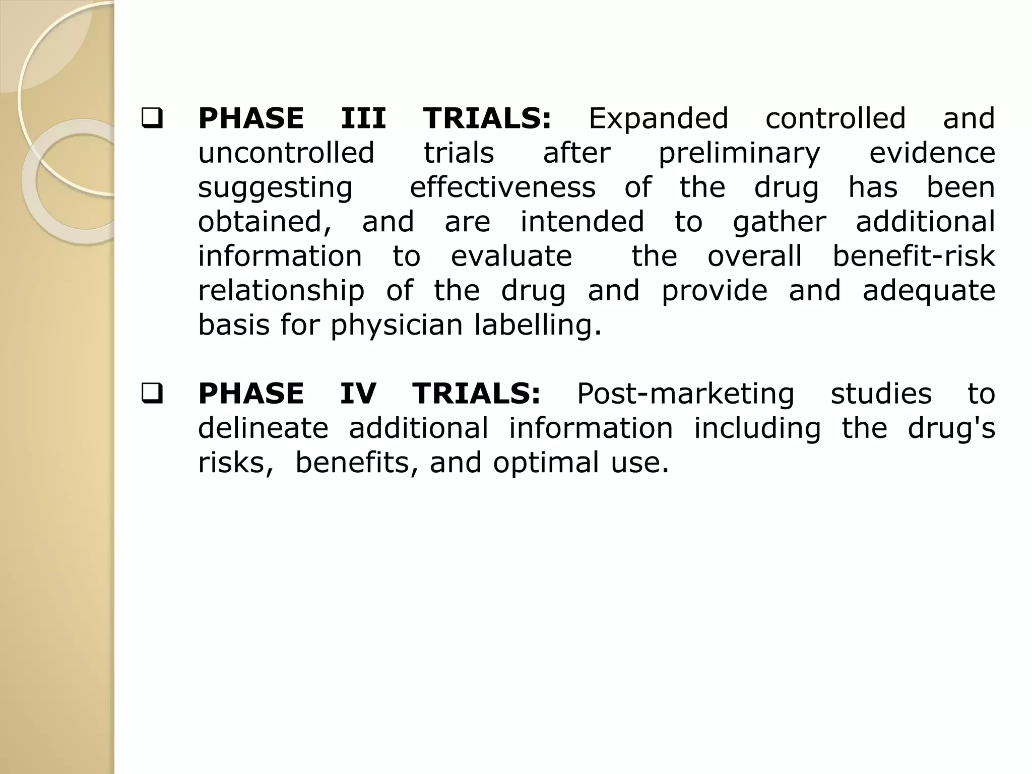 Introduction to clinical trial | PPTX